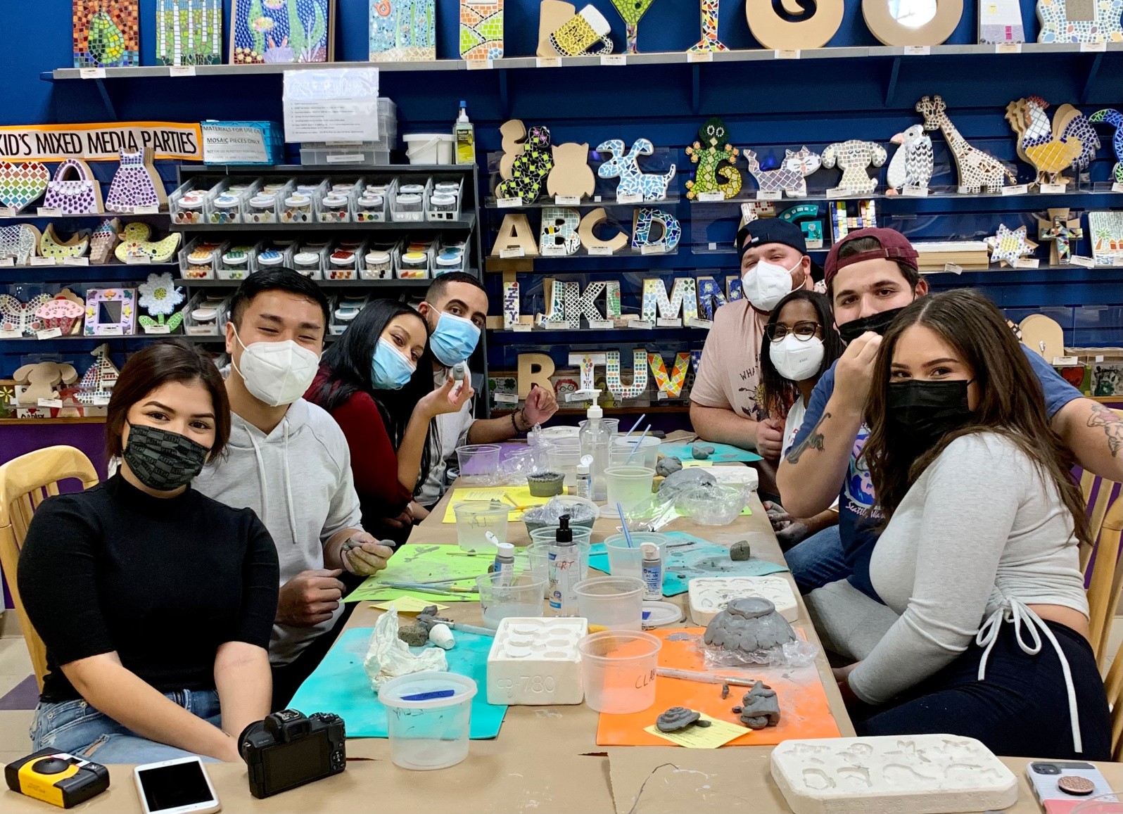 Clay Adult's Party Designs - ARTrageous Studio