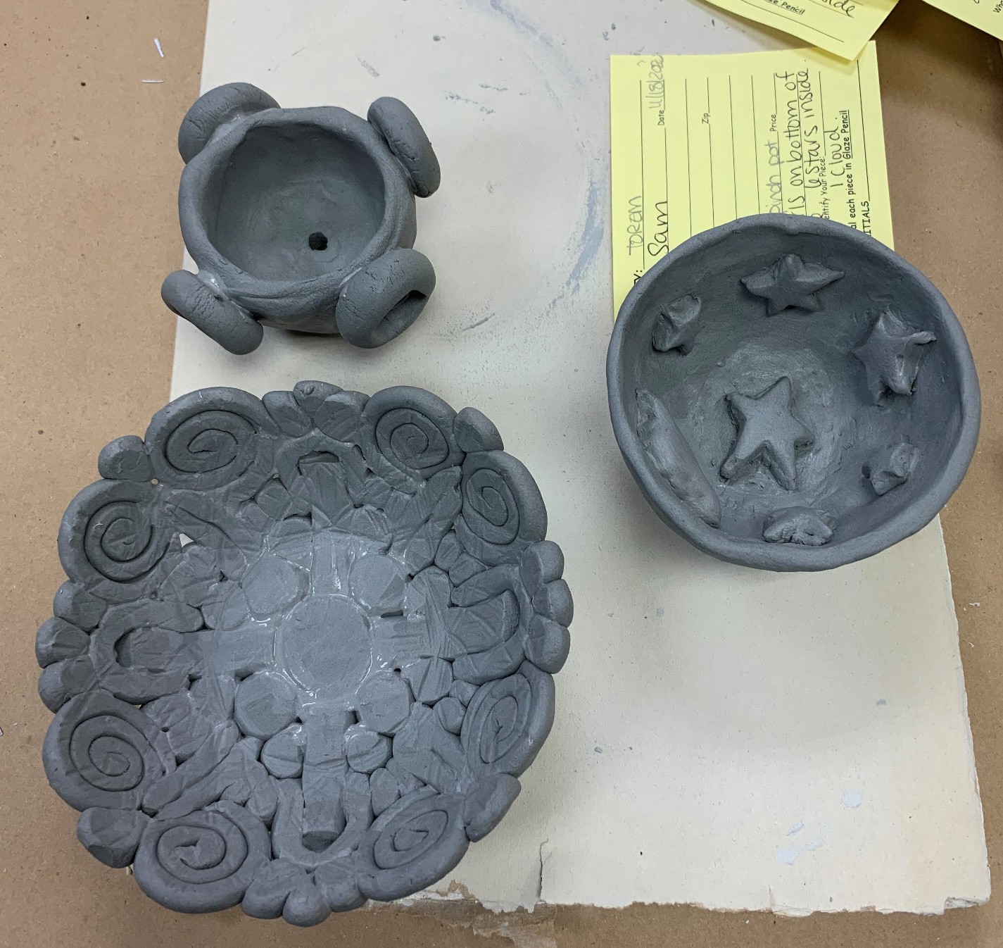 Clay Adult's Party Designs - ARTrageous Studio